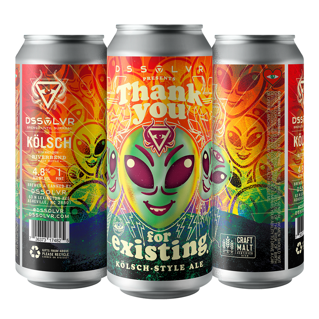 Dssolvr Thank you for existing Kolsch style ale 4pk